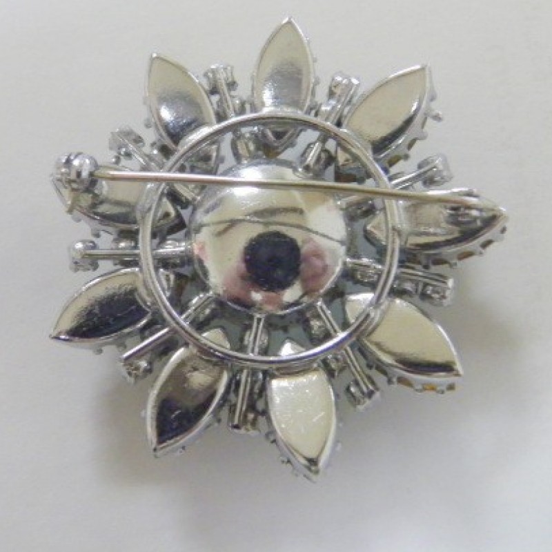 Details - Emerald Green Pin - Sue's Jewelry